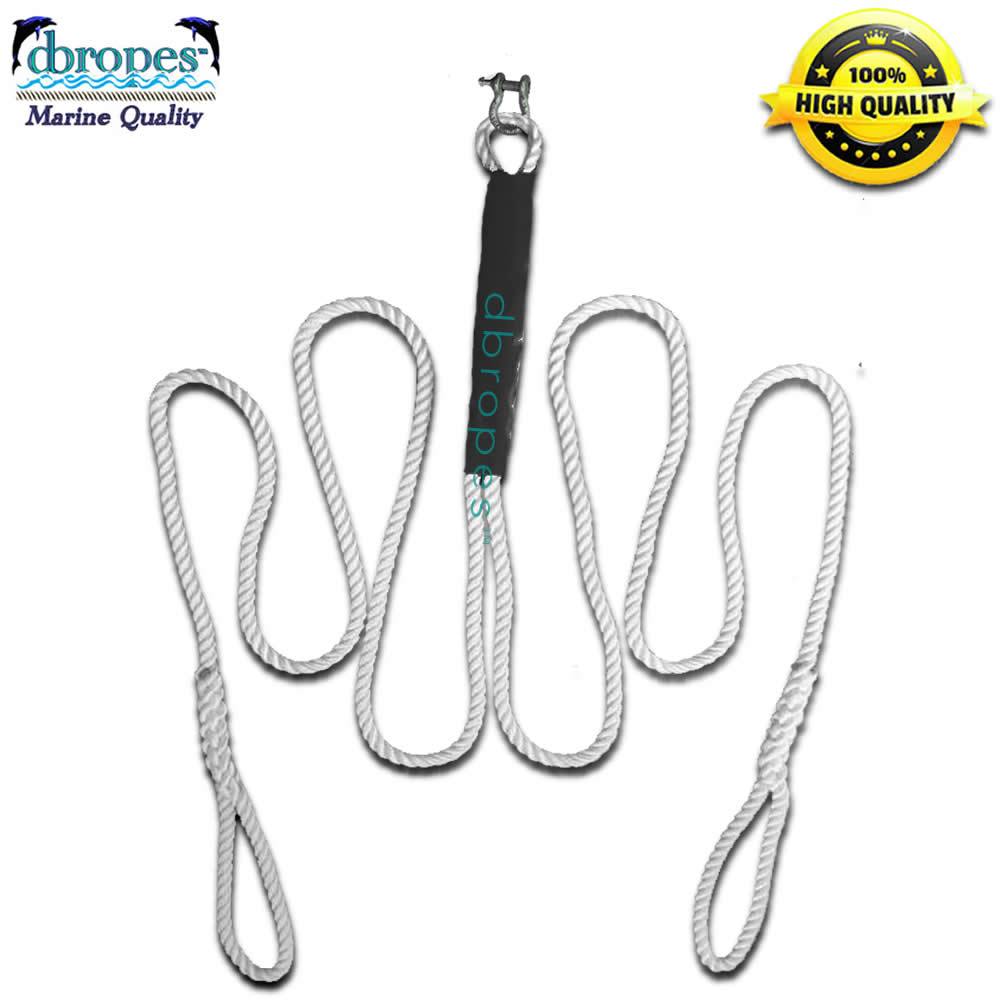 Mooring Lines for boats, mooring pendants, dock lines, anchor snubbers